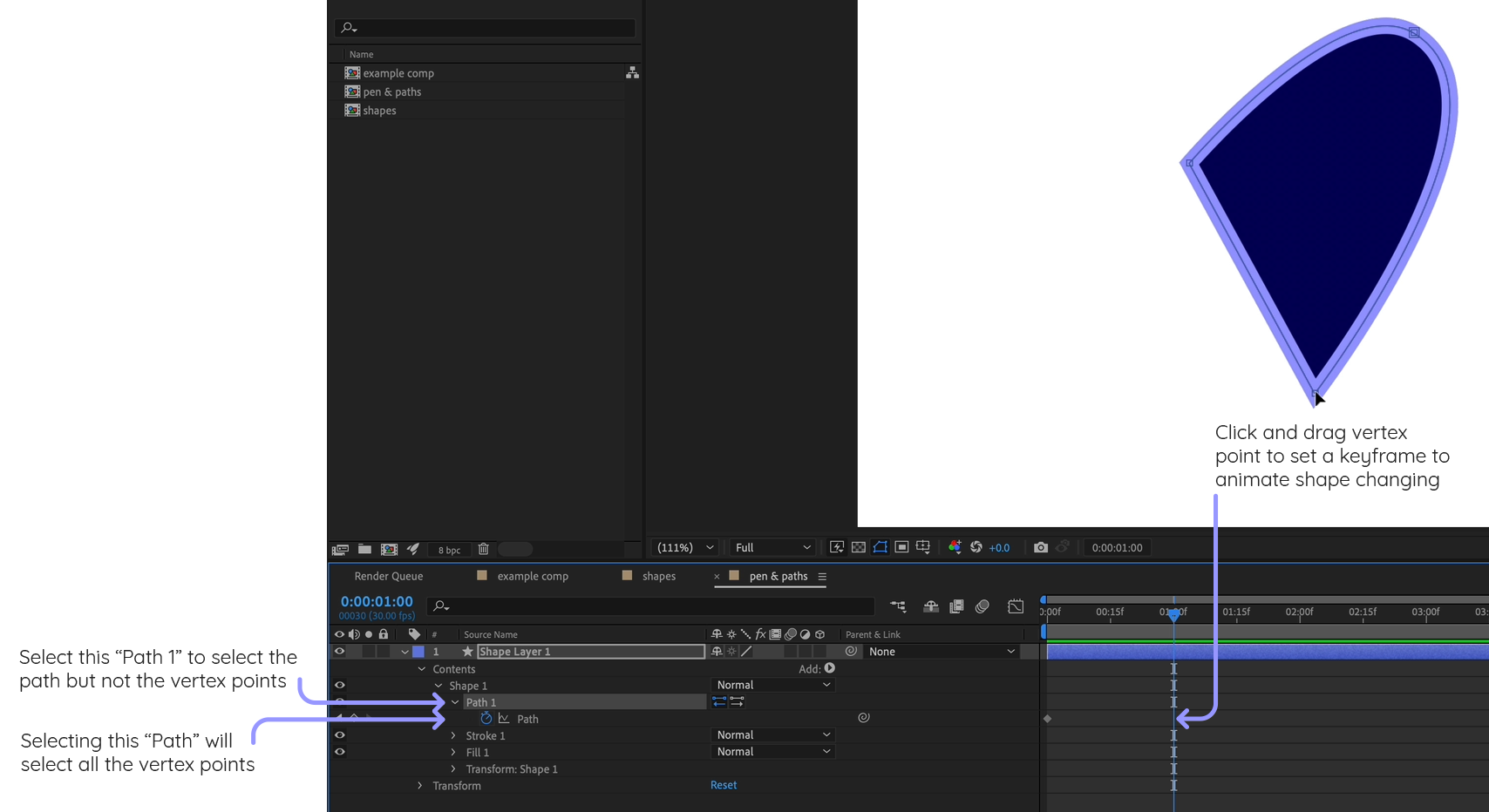 AE Fundamentals: Shape Layers